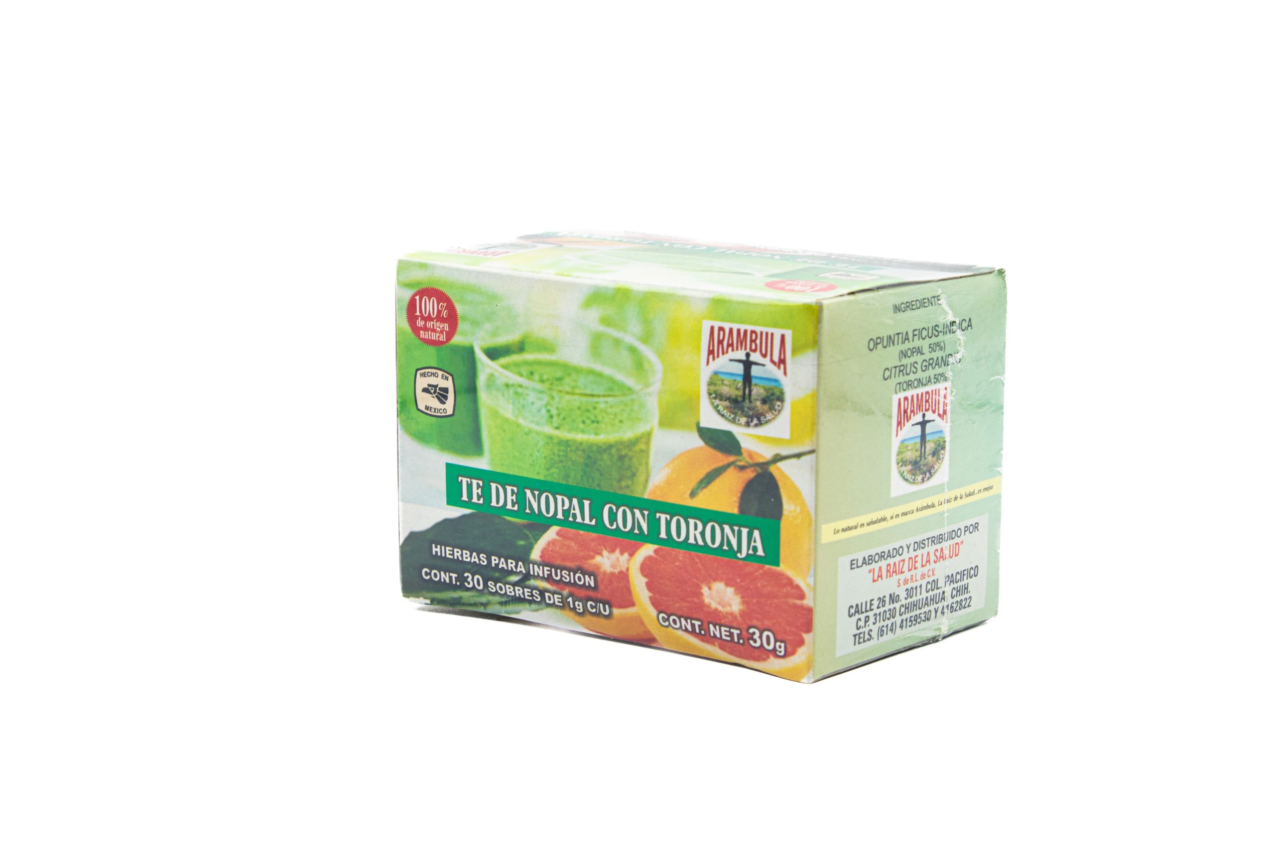 TÉ NOPAL CON TORONJA – ARAMBULA